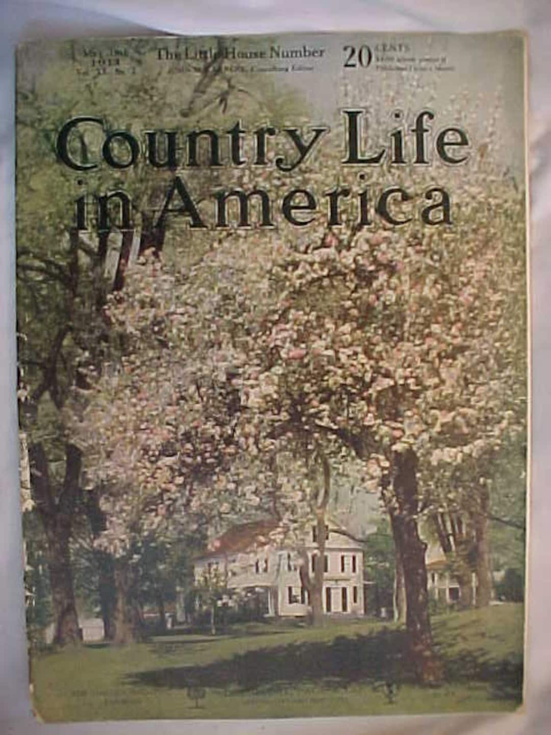 May 15, 1911 Country Life in America Magazine With Cover Art by Wm. H ...