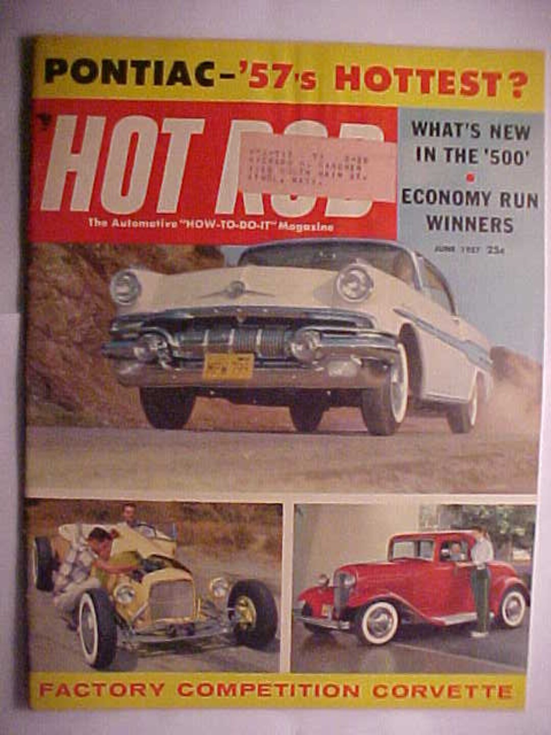 June 1957 Hot Rod Magazine Has 74 Pages of Ads and Articles, Antique ...