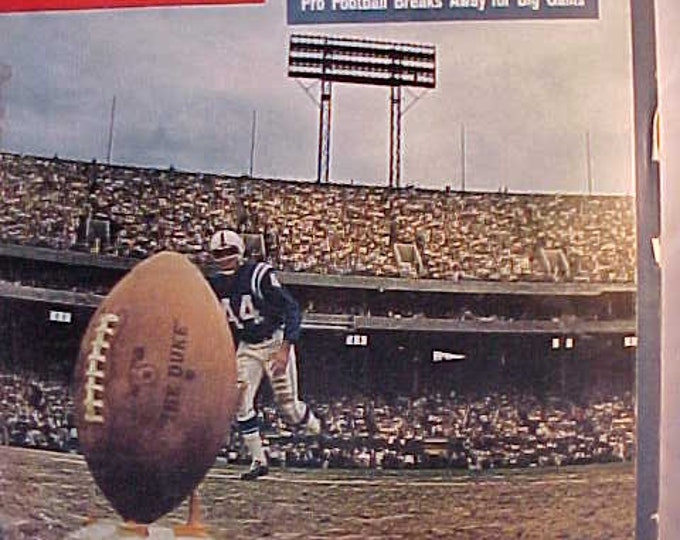 December 5, 1969 LIFE Magazine With Football Indianapolis Colts on the ...