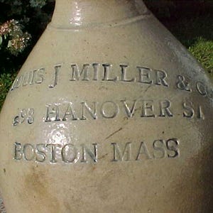 C1870-1880s Louis J. Miller & Co. 298 Hanover St. Boston, Mass., Half ...