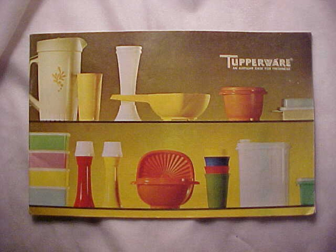 1974 Tupperware an Airtight Case for Freshness Trade Catalog ...