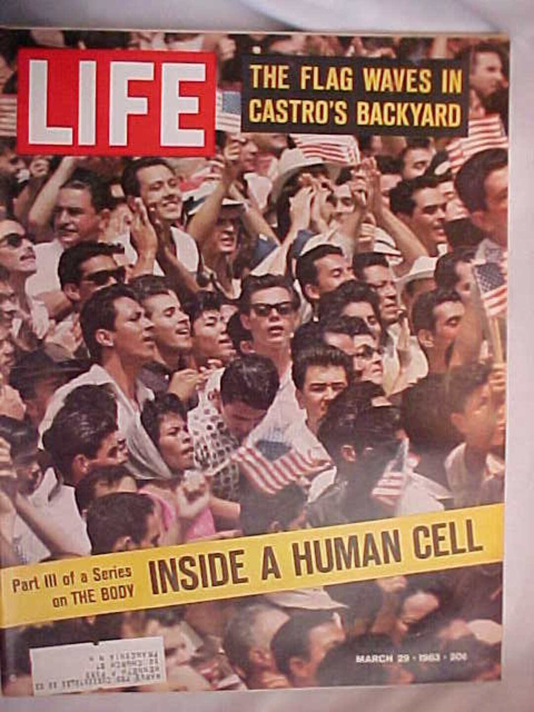 March 29, 1963 LIFE Magazine With Castro's Backyard on the Cover Has 94 ...