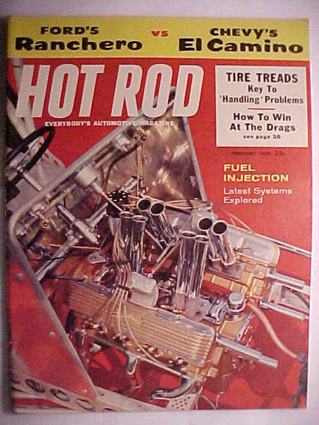 February 1959 Hot Rod Magazine Has 98 Pages of Ads and Articles ...