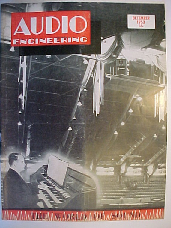 December 1952 Audio Engineering Magazine Has 64 Pages of Ads | Etsy