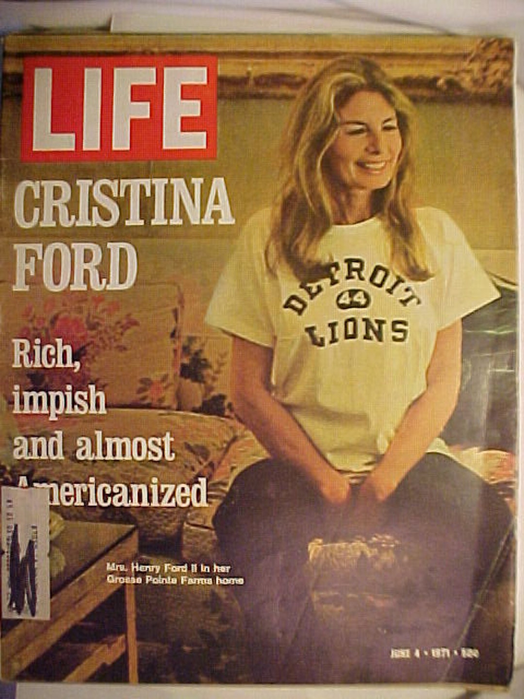 June 4, 1971 LIFE Magazine With Christina Ford on the Cover Has 80 ...