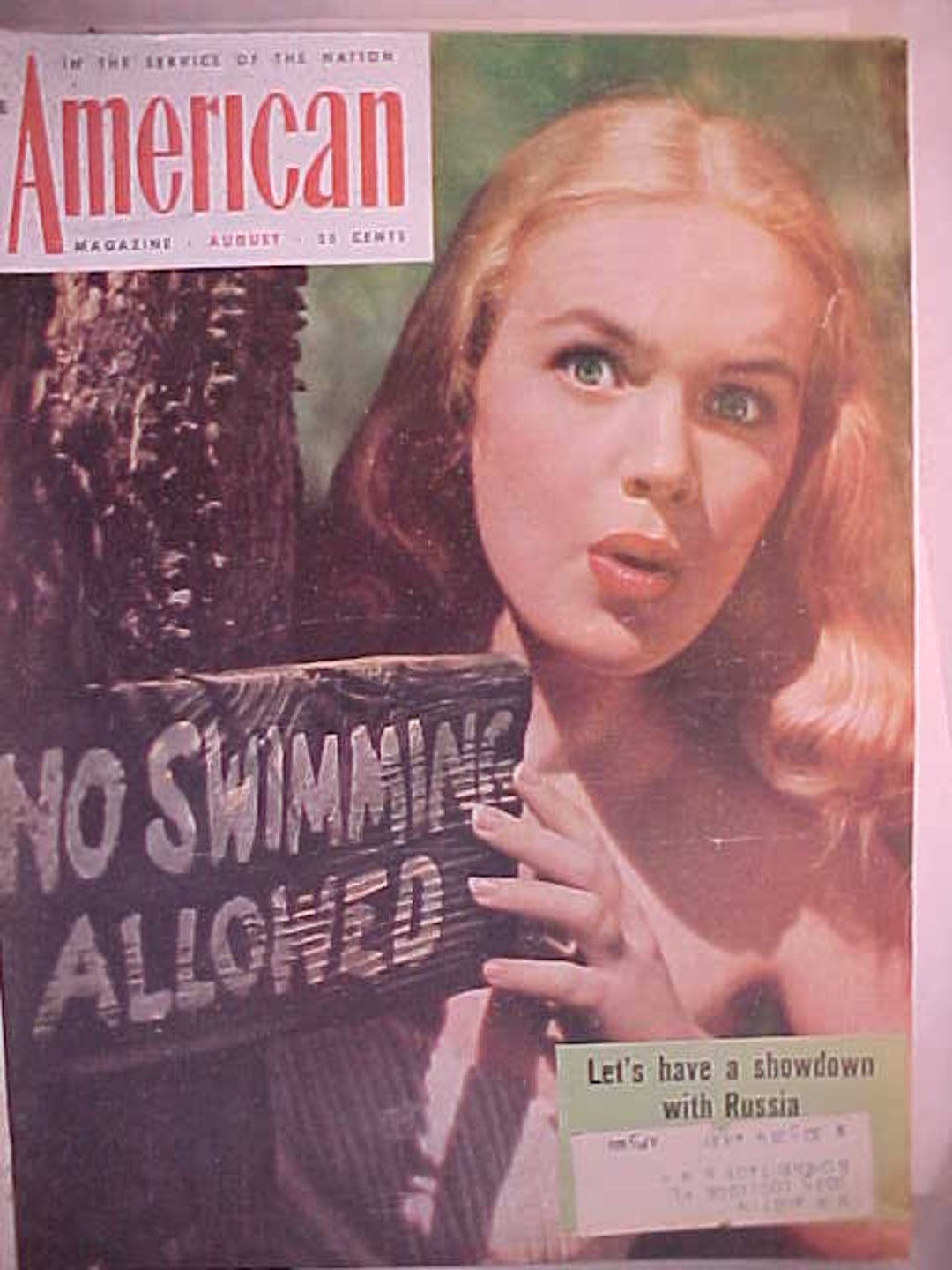 August 1947 the American Magazine Has 160 Pages of Ads & Articles, With ...