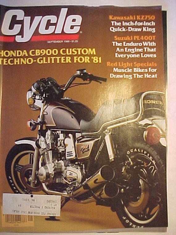 September 1980 CYCLE Motorcycle Magazine With Vintage | Etsy
