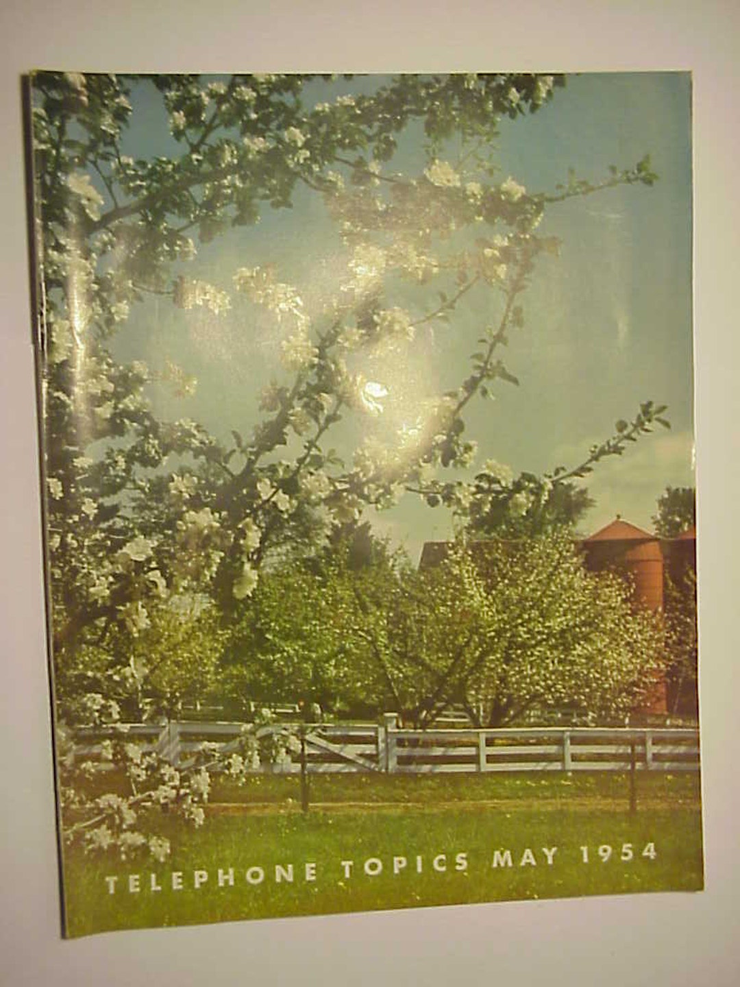 May 1954 Telephone Topics Magazine With Cover by Robert Holland ...