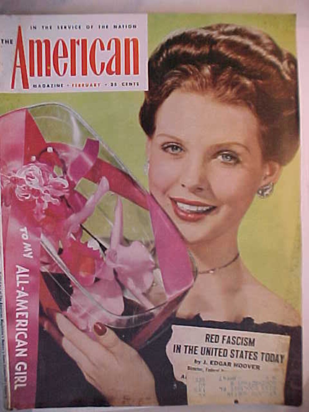 February 1947 the American Magazine Has 160 Pages of Ads & Articles ...
