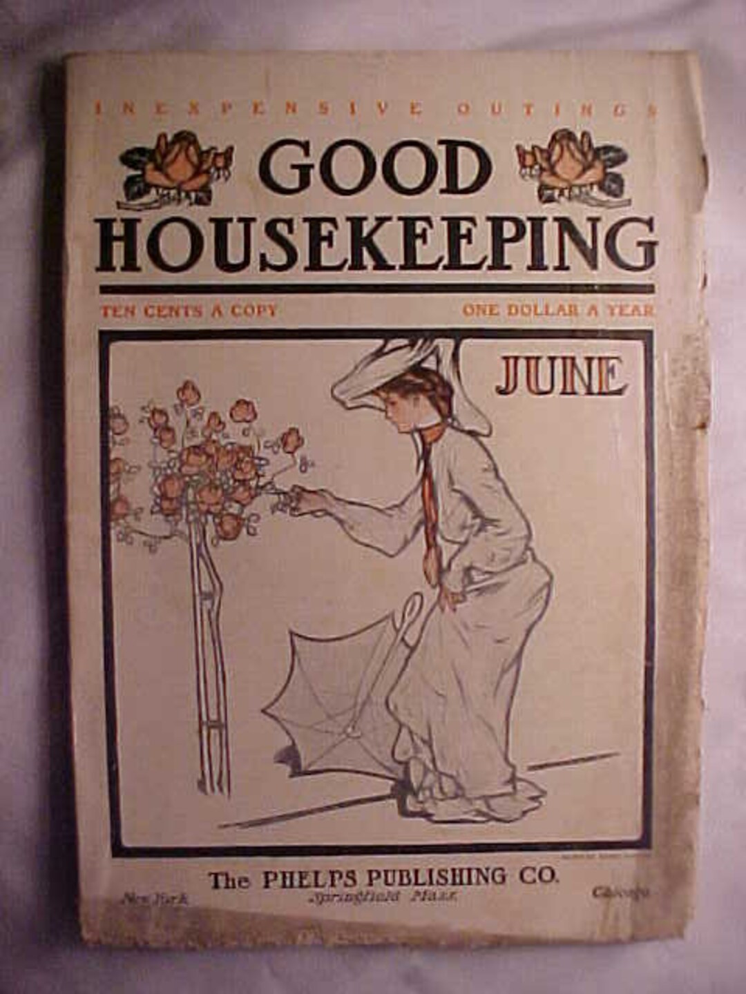 June 1904 Good Housekeeping Magazine With Cover Art by Henry Fangel ...