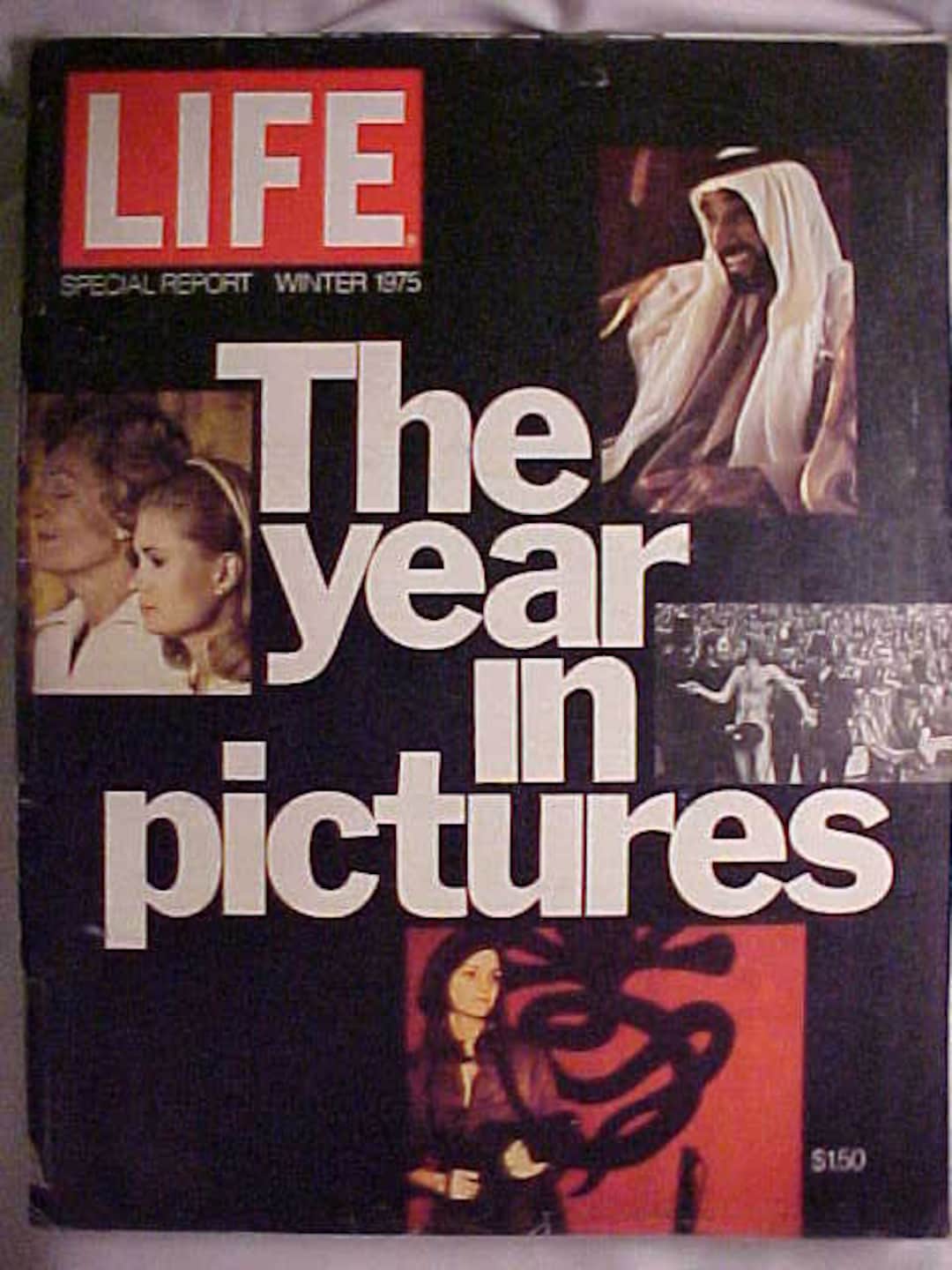 Winter 1975 LIFE Magazine Special Report the Year in Pictures Has 96 ...