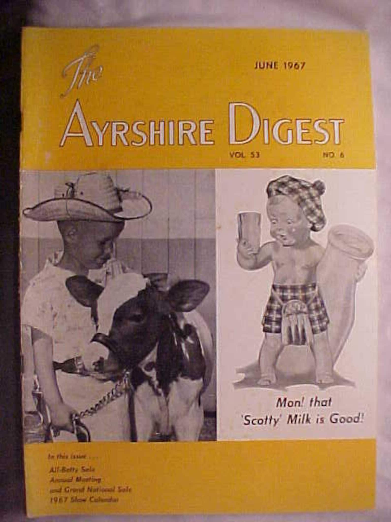 June 1967 the Ayrshire Digest Magazine the Ayrshire Breeders ...