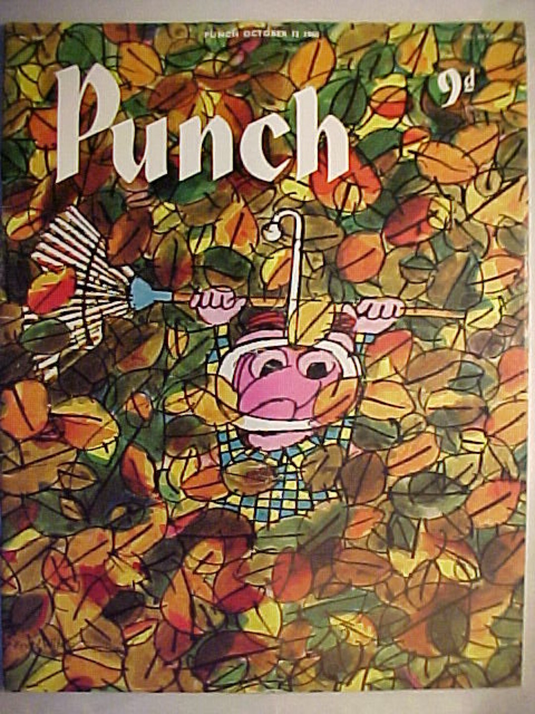 October 12, 1960 Punch Magazine Has Over 30 Pages of Ads and Articles ...