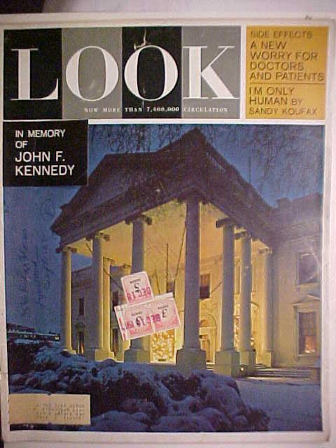 December 31, 1963 LOOK Magazine With the Kennedy White House on the ...