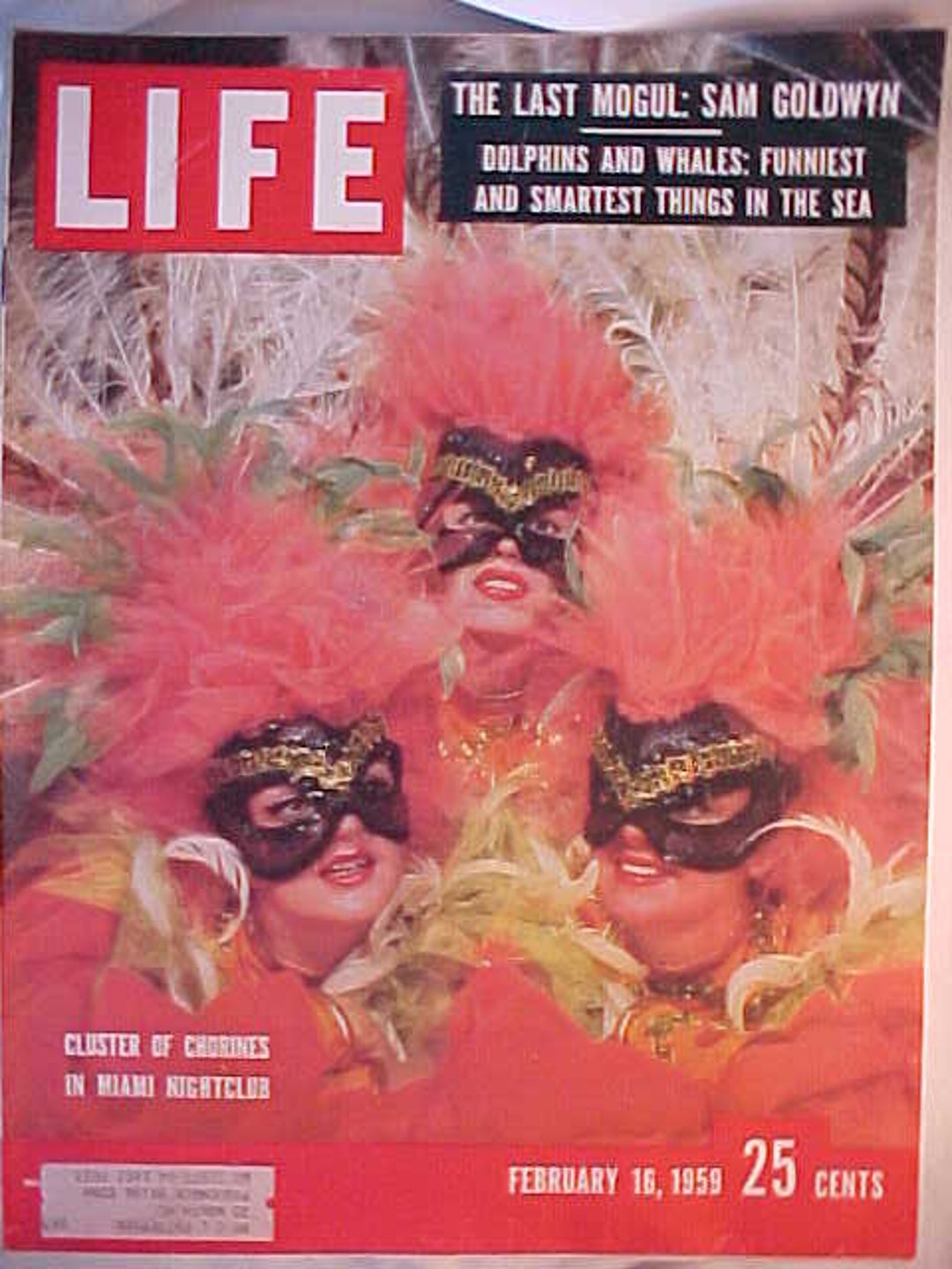 February 16, 1959 LIFE Magazine With Three Chorus Girls on the Cover ...