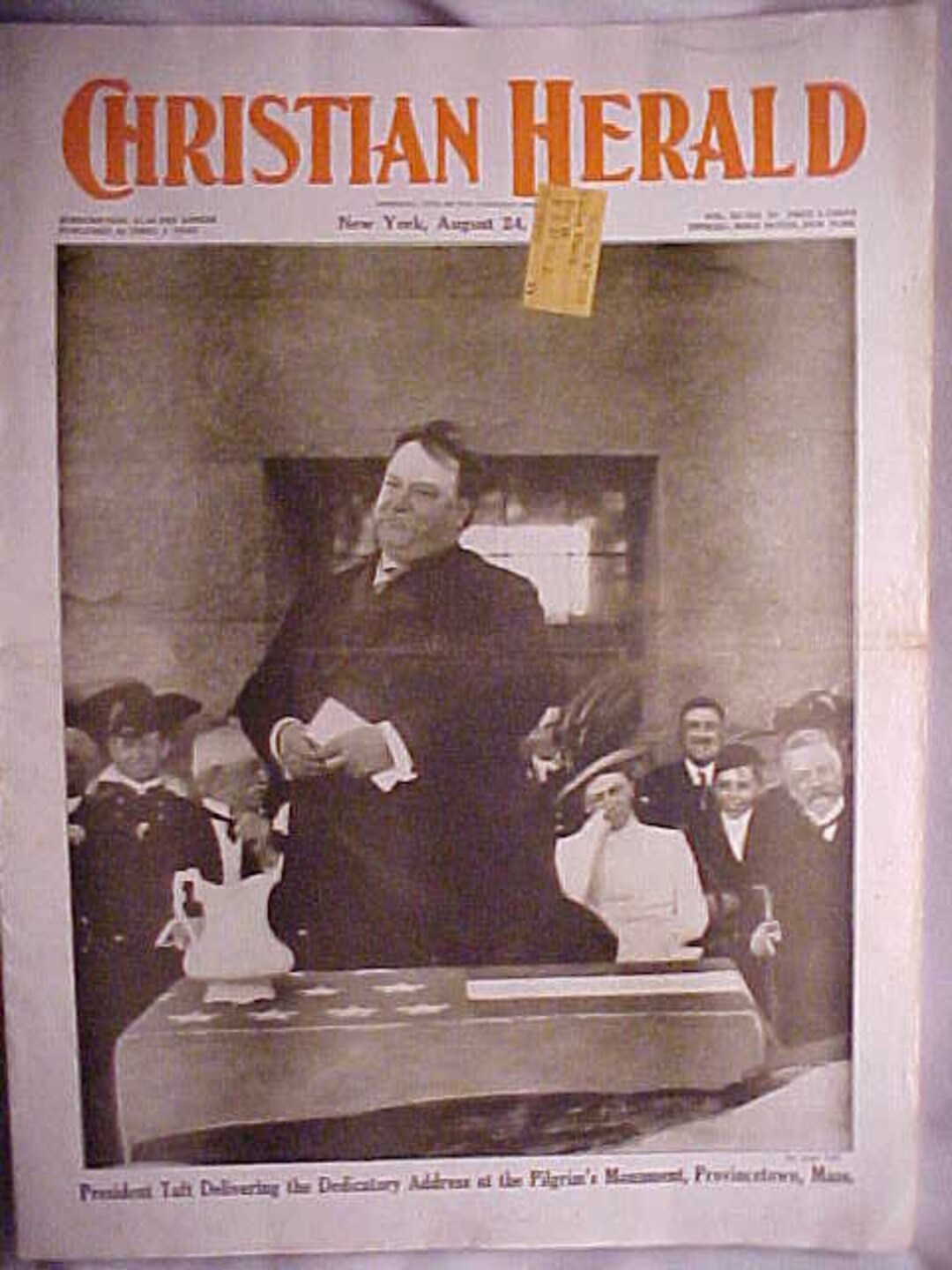 August 24, 1910 Christian Herald and Sign of Our Times Magazine New ...