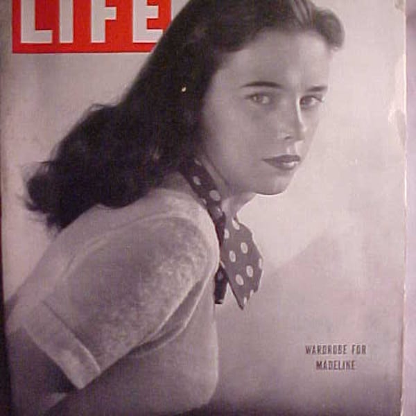 January 13, 1947 LIFE Magazine Joan Cresswell & Charlotte Payne on the ...