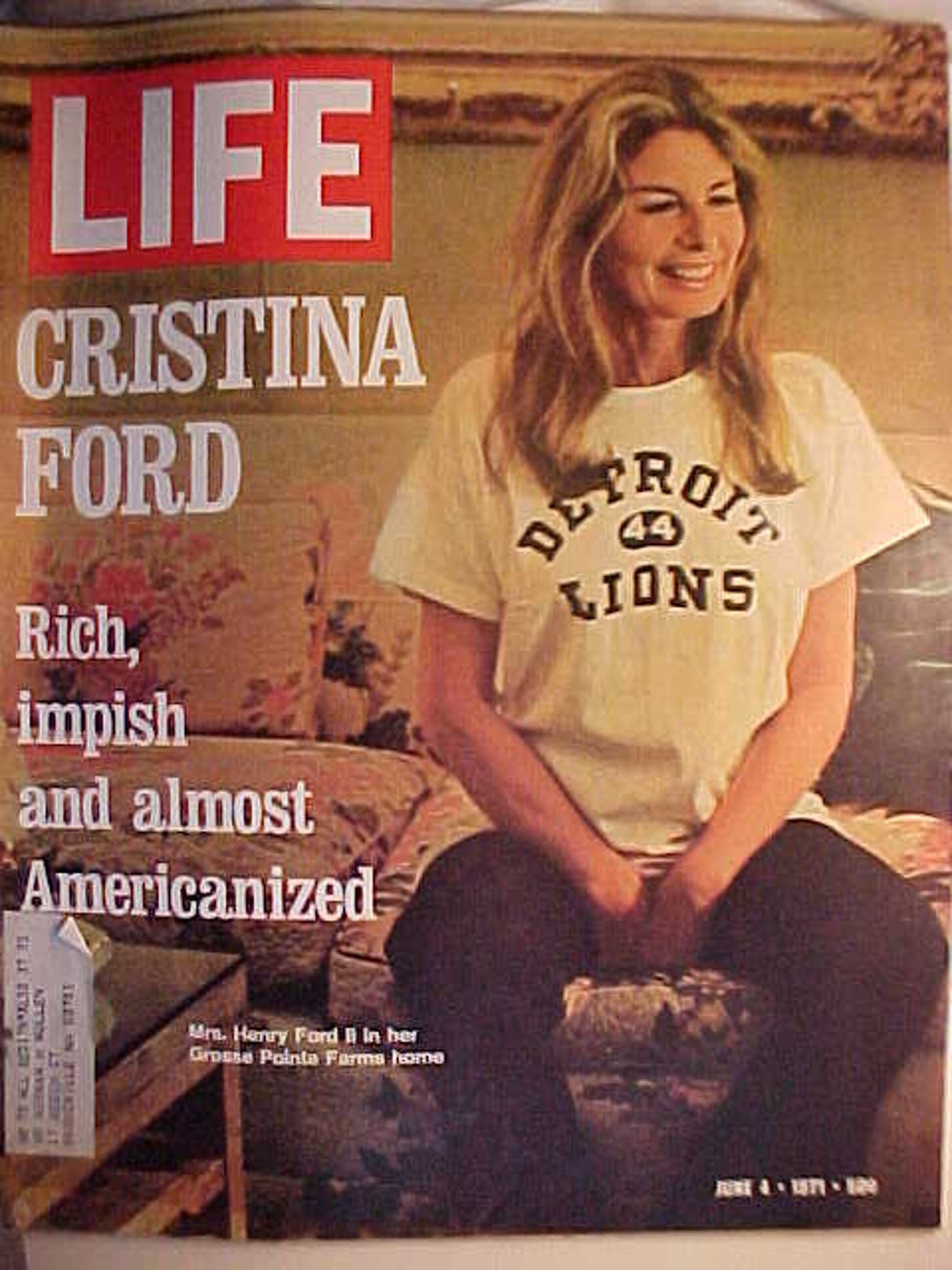 June 4, 1971 LIFE Magazine With Christina Ford on the Cover Has 80 ...
