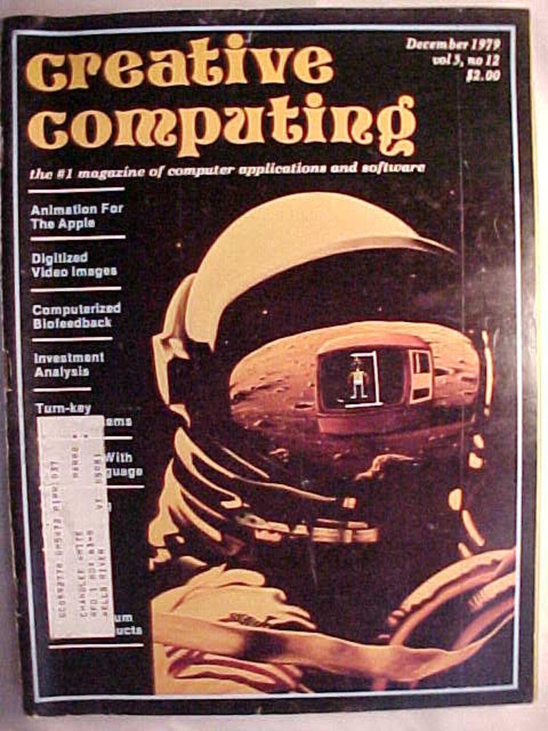 December 1979 Volume 5 Number 12 Creative Computing Magazine With Cover ...