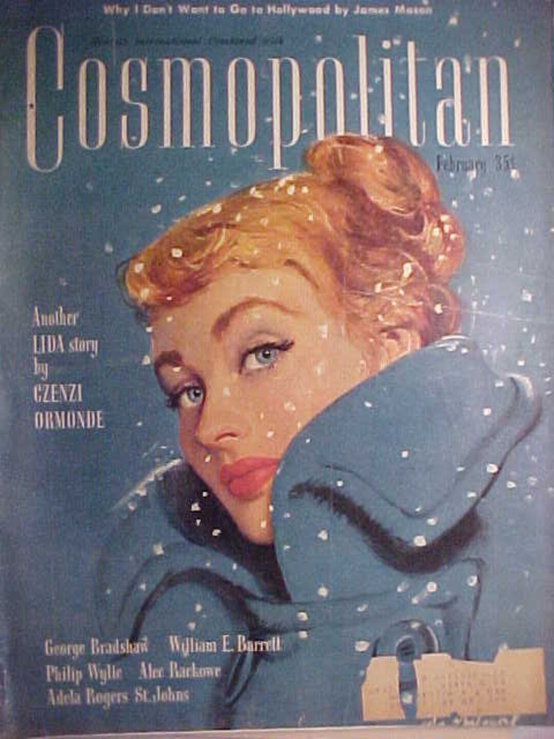 February 1948 Cosmopolitan Magazine Has 182 Pages of Ads and Articles ...