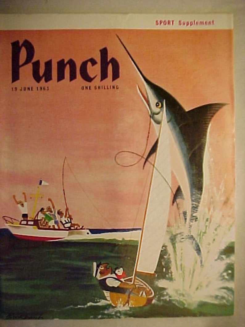 June 19 1963 Punch Magazine has over 30 Pages of Ads and | Etsy