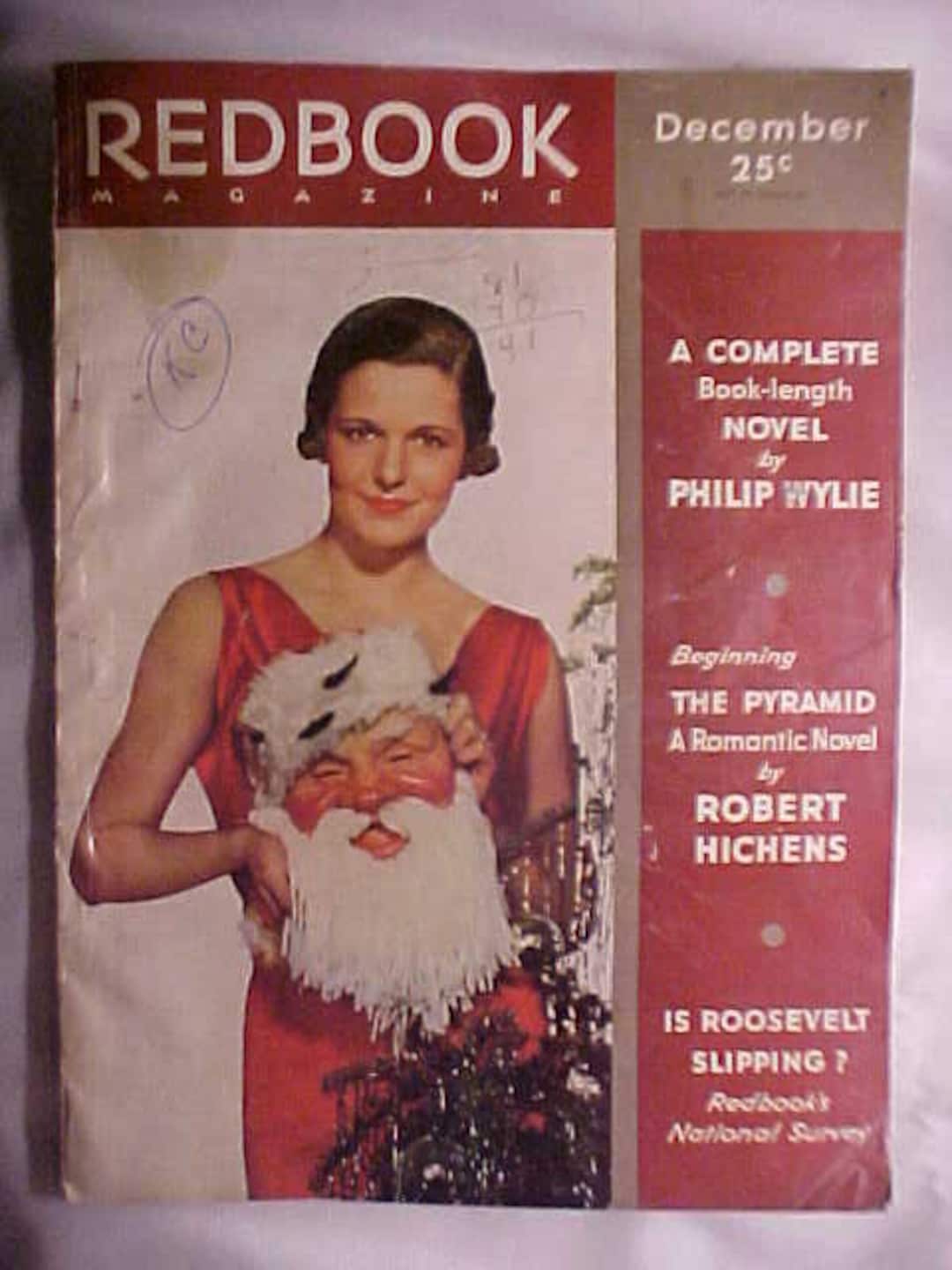 December 1935 Redbook Red Book Magazine With Cover Art by Ruzzie Green ...