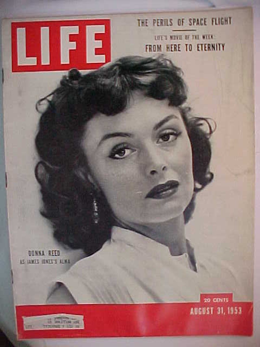 August 31, 1953 LIFE Magazine Donna Reed on the Cover Has 108 Pages of ...