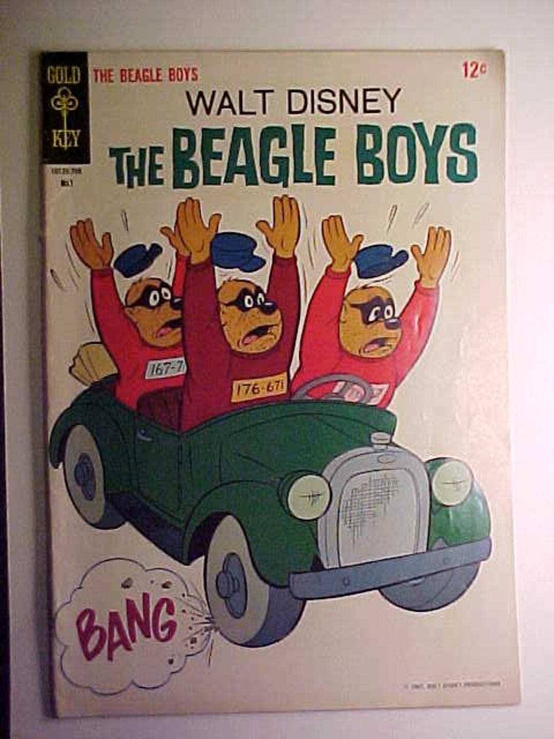May 1967 Walt Disney the Beagle Boys No.6 Dog Cartoon Silver Age Comic ...