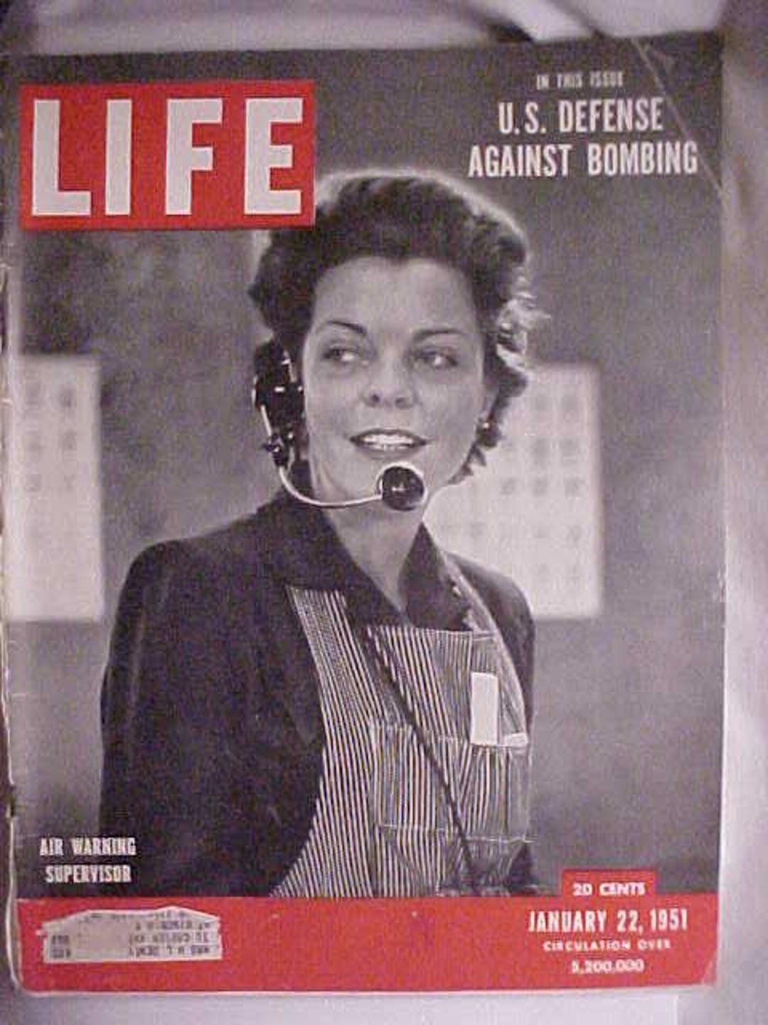 January 22, 1951 LIFE Magazine With Mrs. James A. Walsh Jr. on the ...
