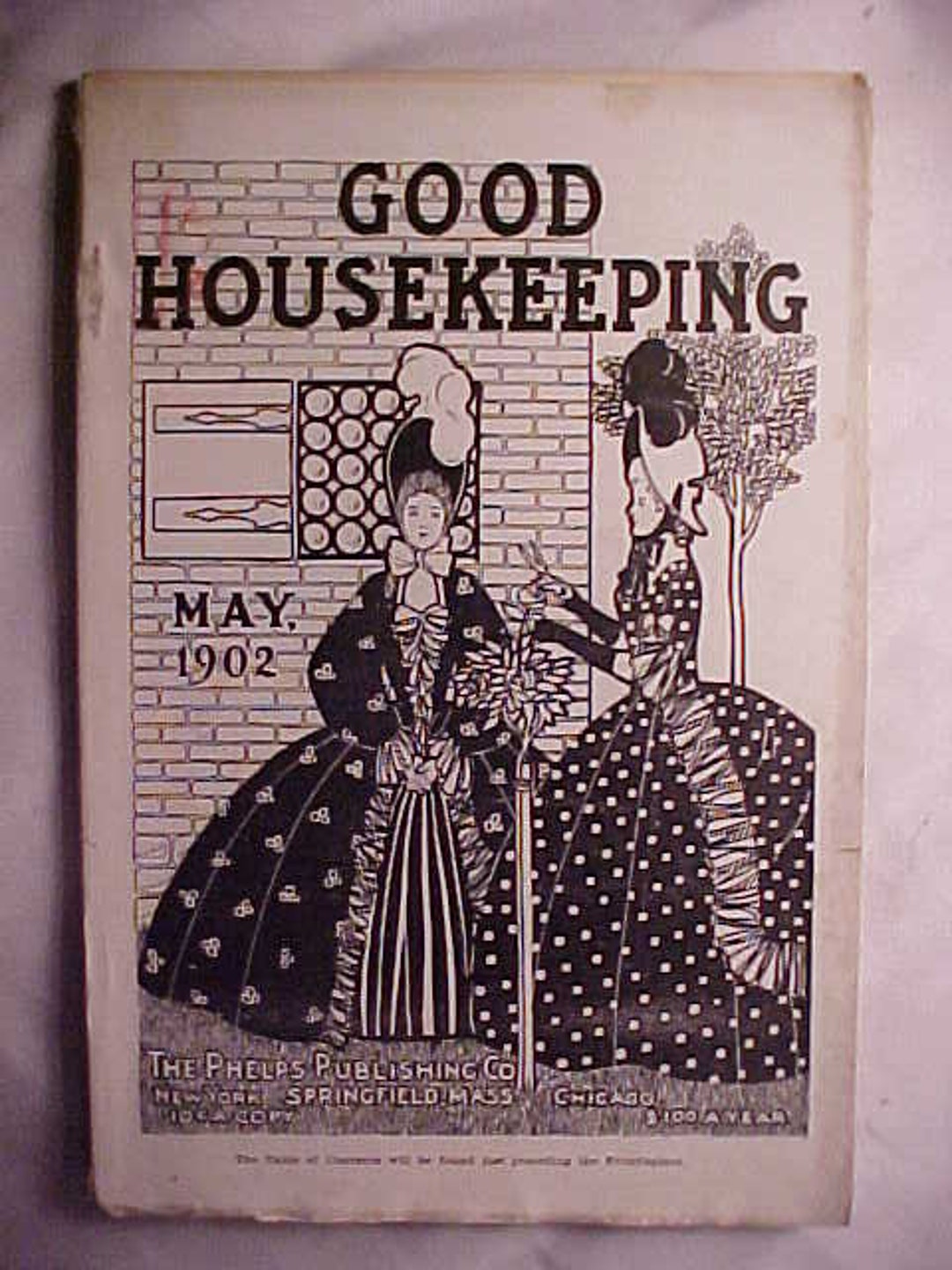May 1902 Good Housekeeping Magazine With a Nicely Illustrated Cover ...