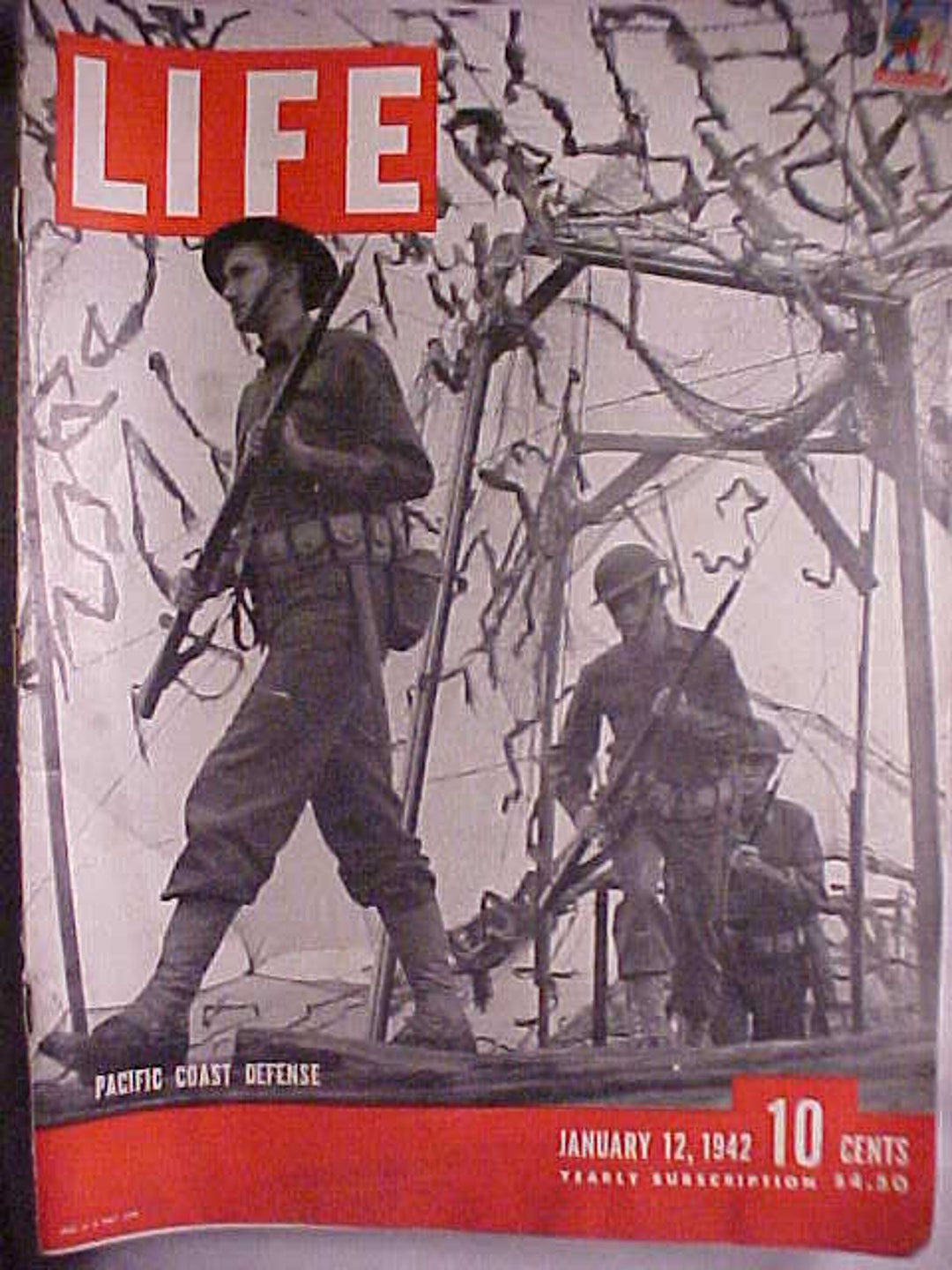 January 12 1942 LIFE Magazine American Soldiers on the Cover - Etsy