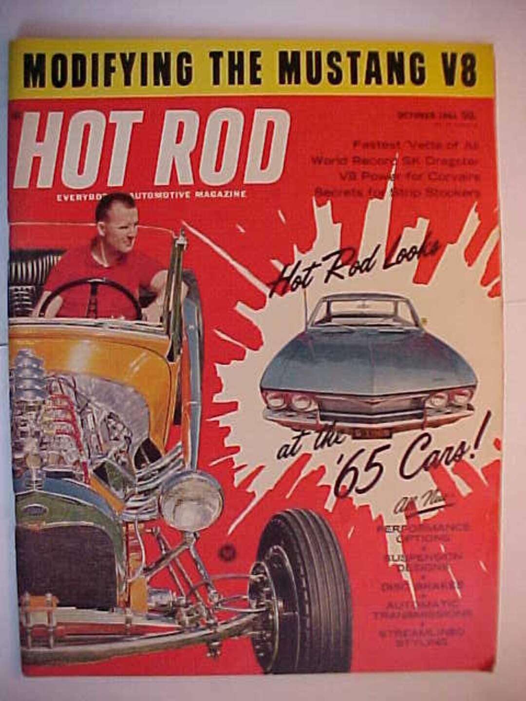 September 1964 Hot Rod Magazine Has 122 Pages of Ads and Articles Nice ...