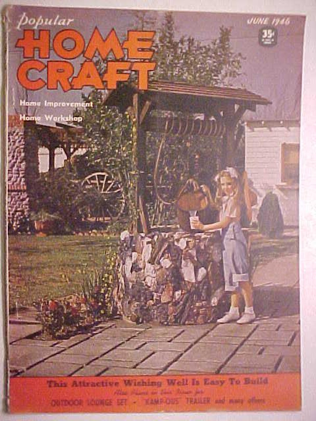June 1946 Popular Home Craft Magazine, Has 60+ Pages of Ads & Articles ...
