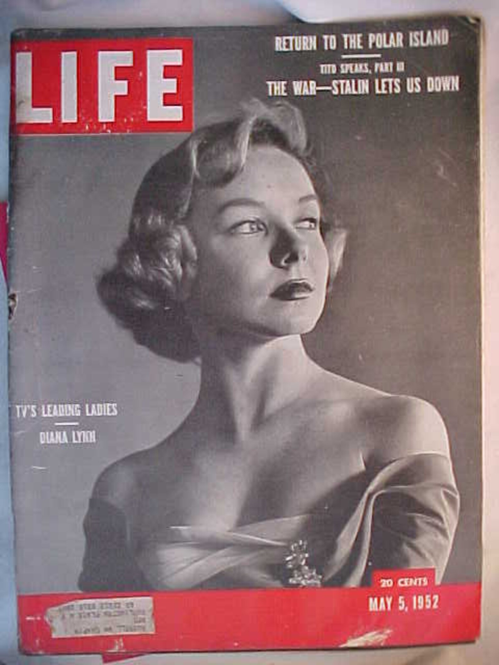 May 5, 1952 LIFE Magazine With Diana Lynn on the Cover Has 176 Pages of ...