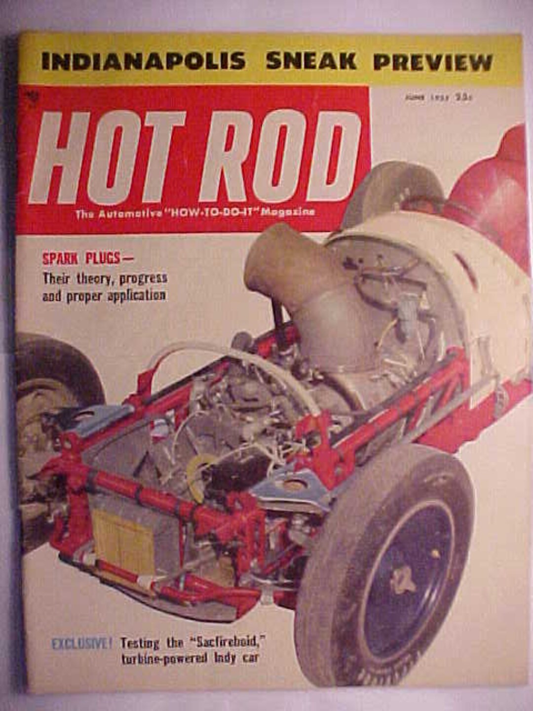 June 1955 Hot Rod Magazine Has 66 Pages of Ads and Articles, Antique ...
