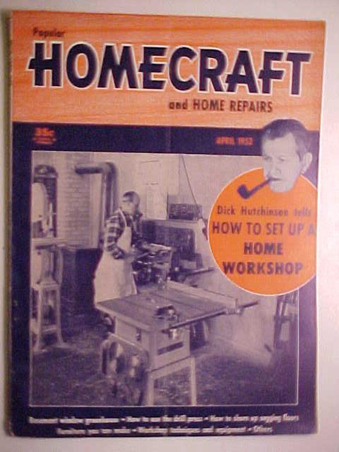 April 1952 Popular Home Craft Magazine, Has 60+ Pages of Ads & Articles ...