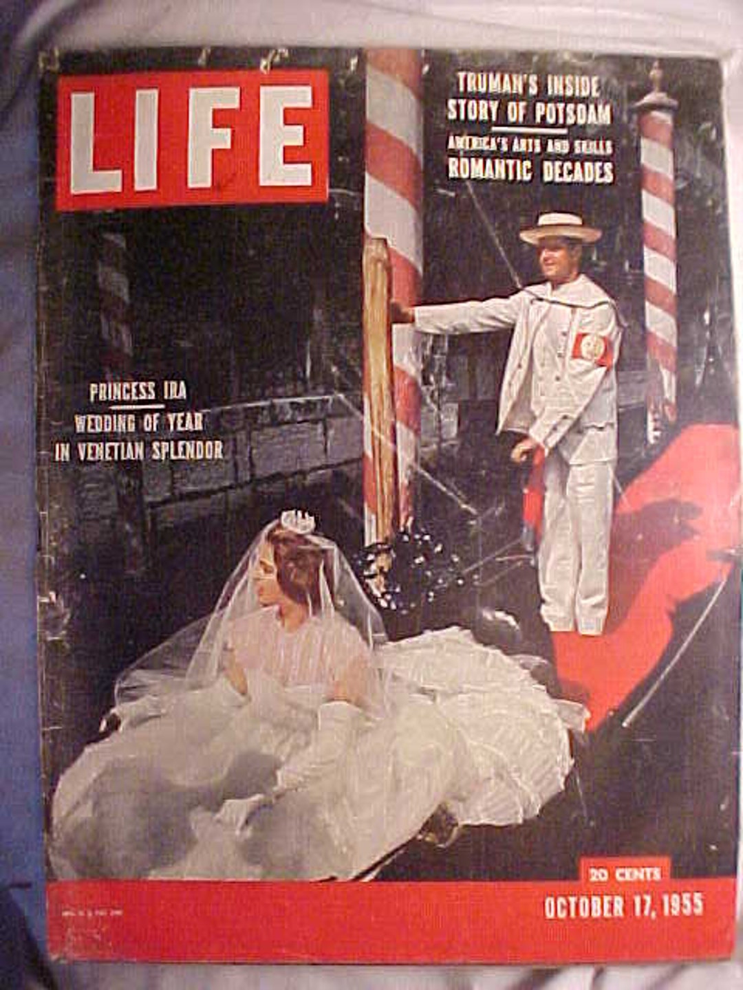 October 17 1955 LIFE Magazine With Princess IRA Wedding on - Etsy