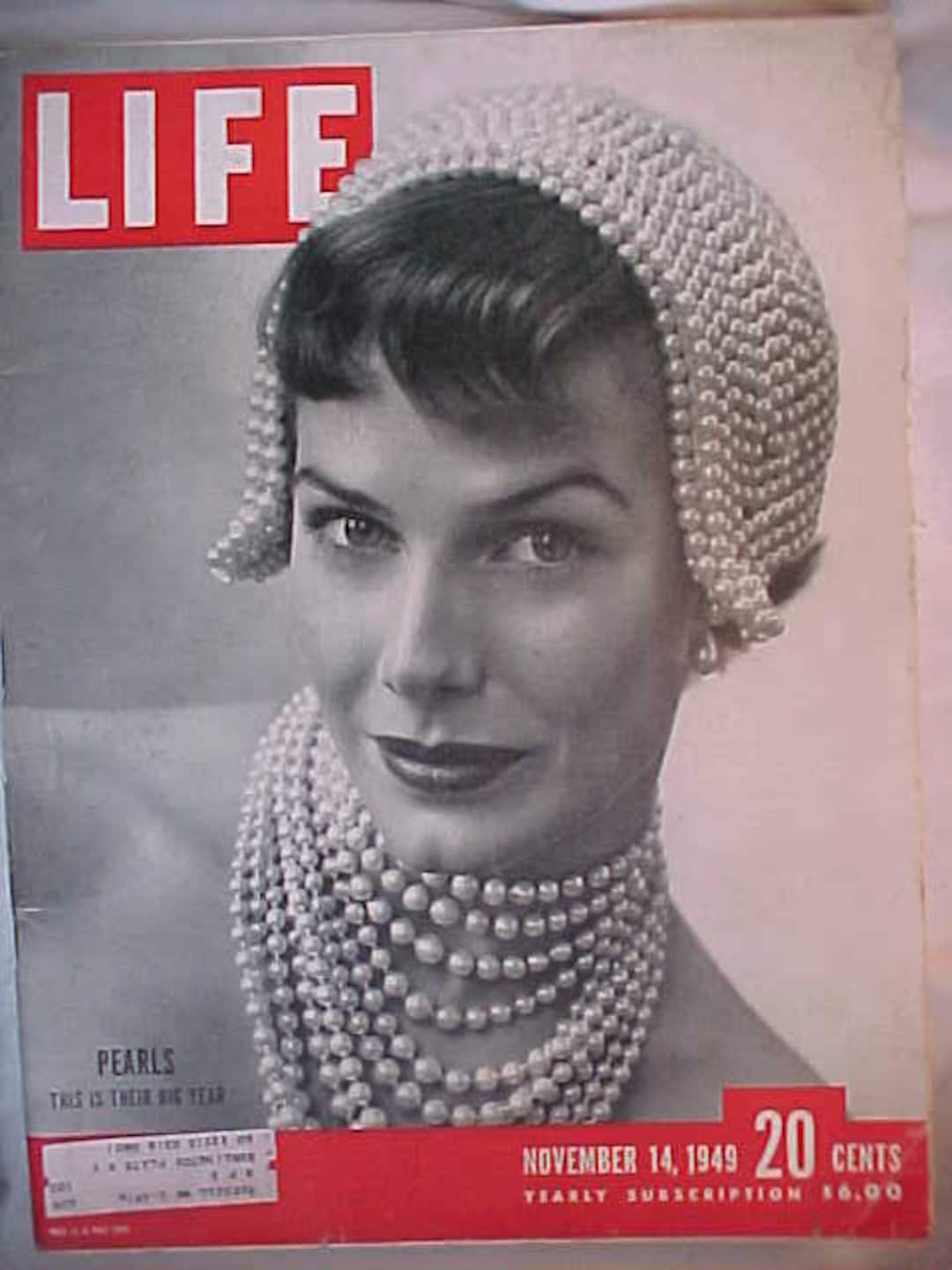 November 14 1949 LIFE Magazine With Model Lillian Marcuson on - Etsy