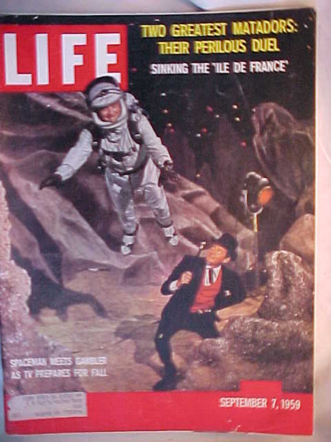 September 7, 1959 LIFE Magazine With Bill Lundigan & Gene Barry on the ...