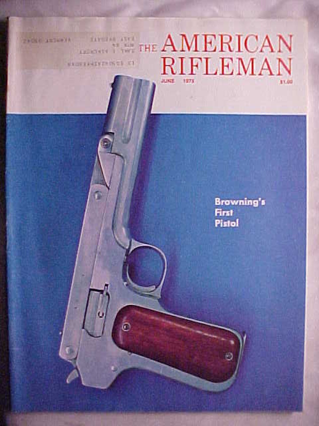 June 1975 the American Rifleman Magazine With First Pistol - Etsy