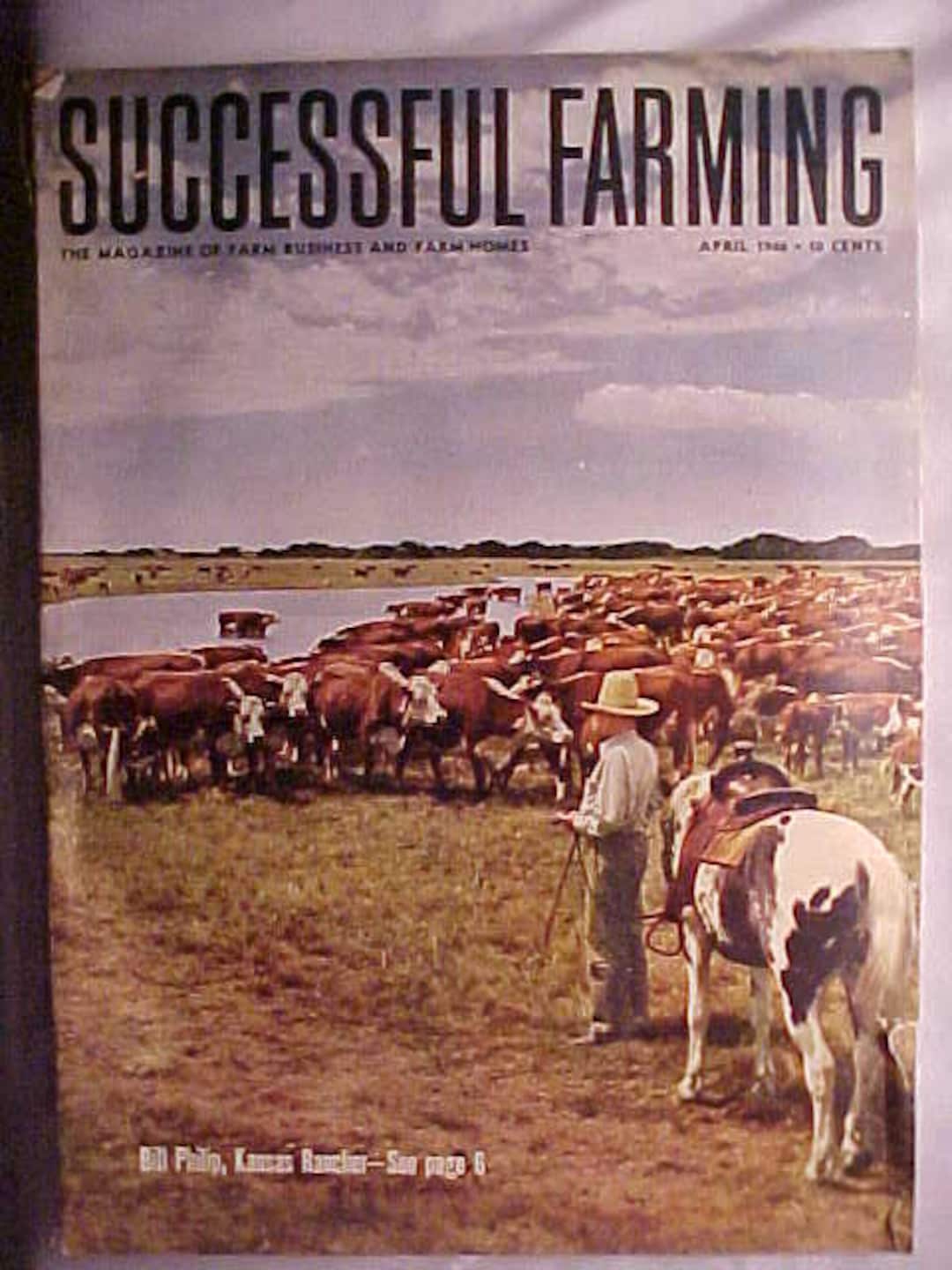 April 1946 Successful Farming Magazine Bill Philip Kansas - Etsy