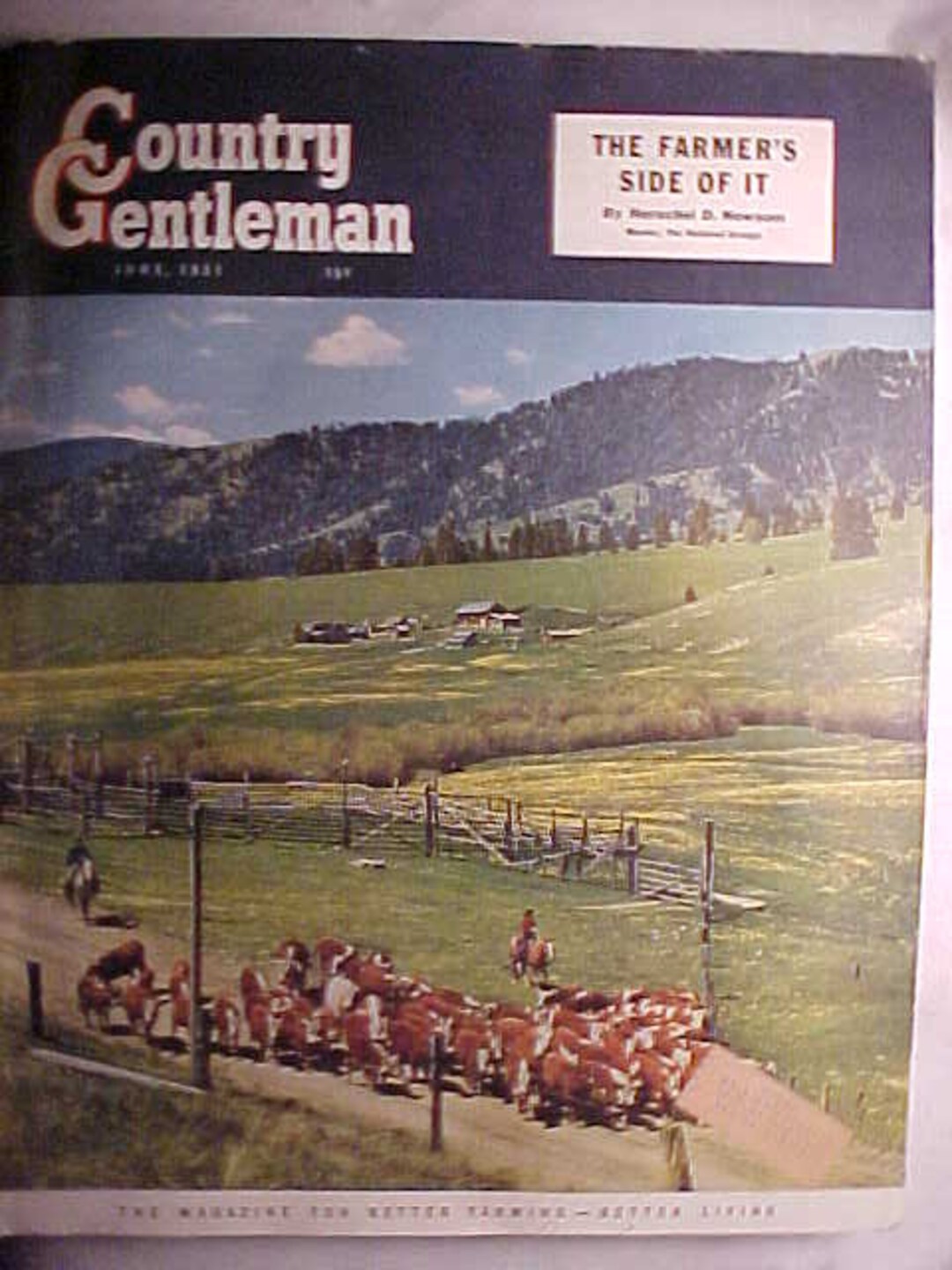 June 1951 the Country Gentleman Magazine With Cover Art by Ernest ...