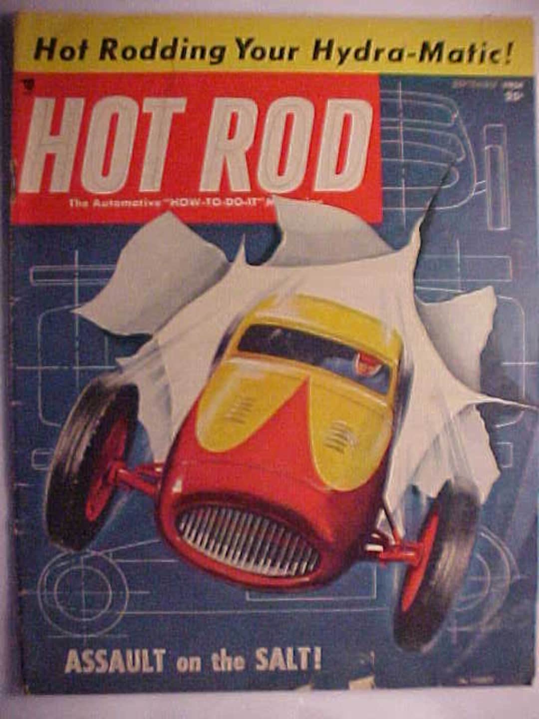 September 1954 Hot Rod Magazine Has 66 Pages of Ads and Articles ...