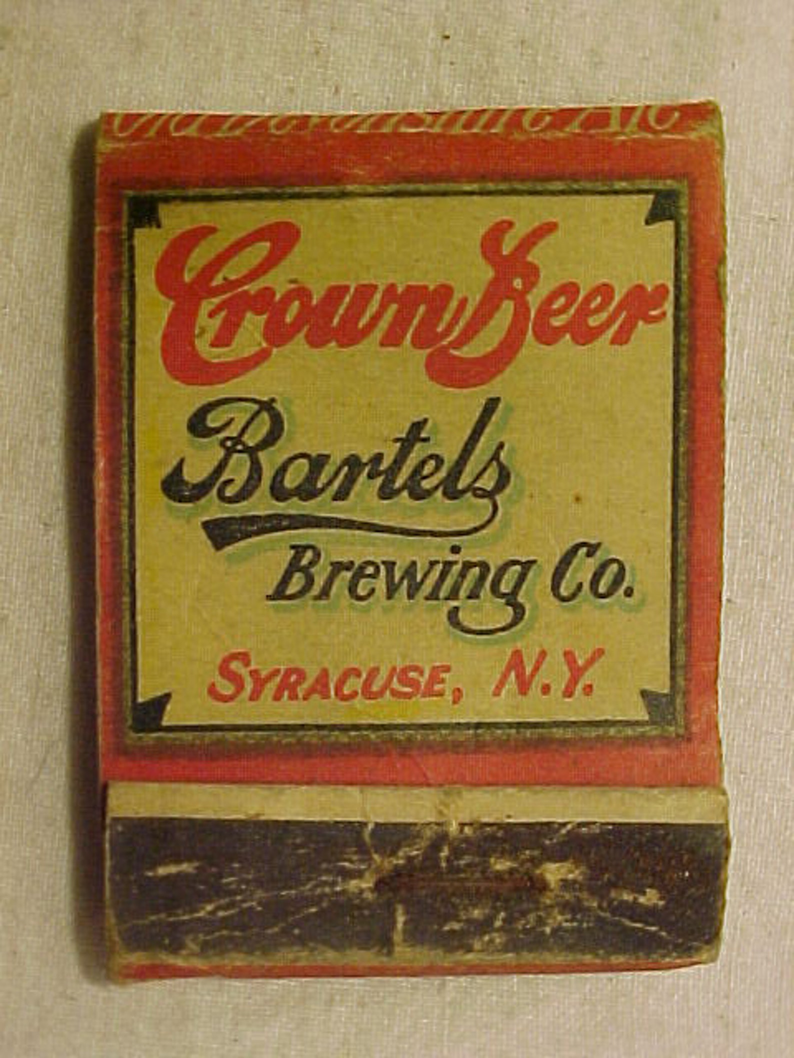 C1930s Crown Beer Bartels Brewing Co. Syracuse New York | Etsy