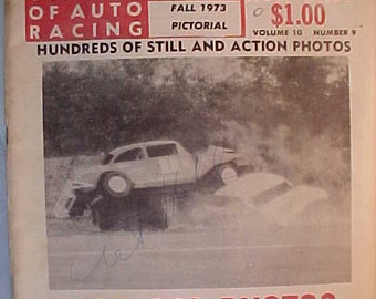 Spring 1974 Cavalcade of Auto Racing Magazine Action Monthly , NASCAR ...