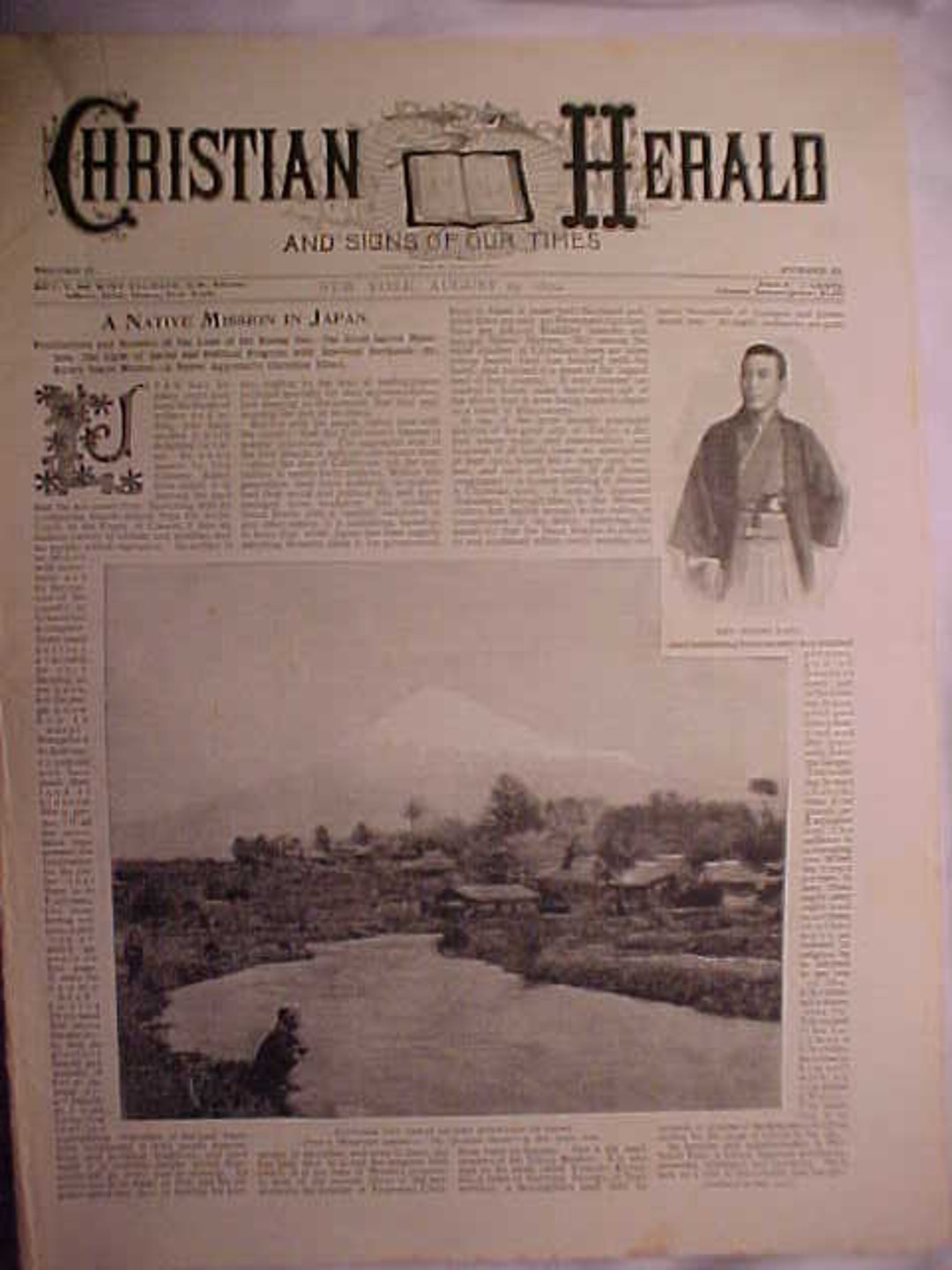 August 29, 1894 Christian Herald and Signs of Our Times Magazine New ...