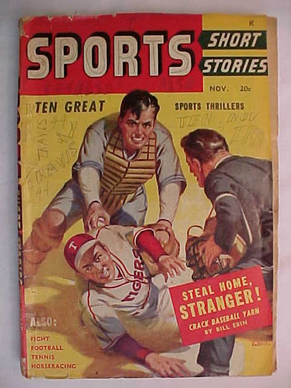 November 1948 Sports Short Stories 20 Cent Pulp Magazine - Etsy