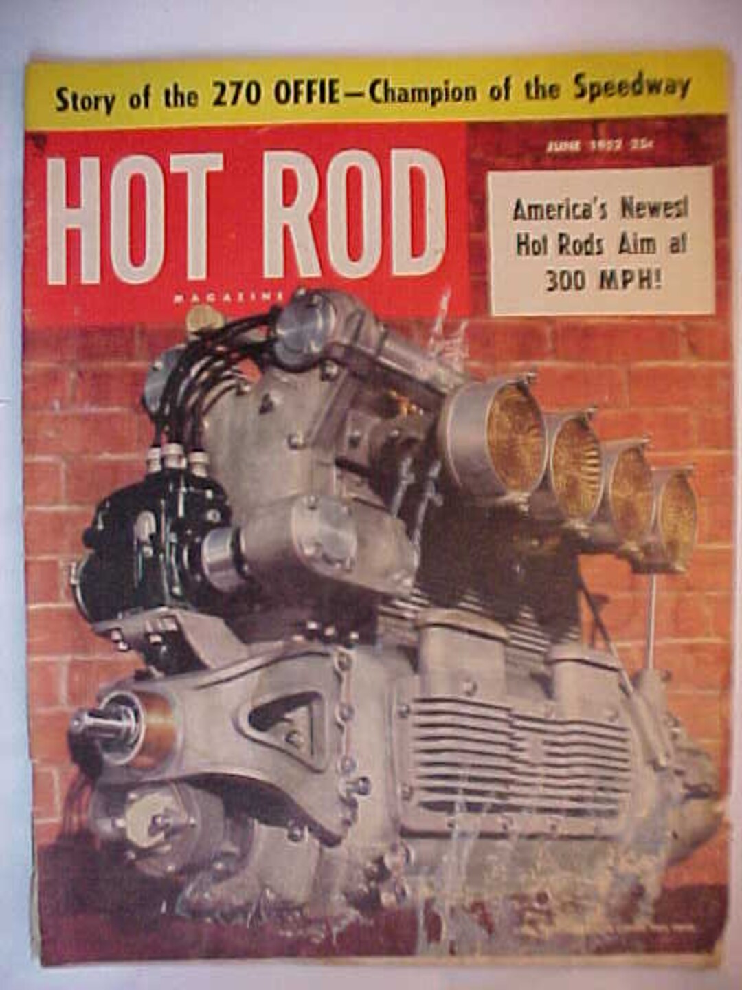 June 1952 Hot Rod Magazine Has 66 Pages of Ads and Articles, Antique ...