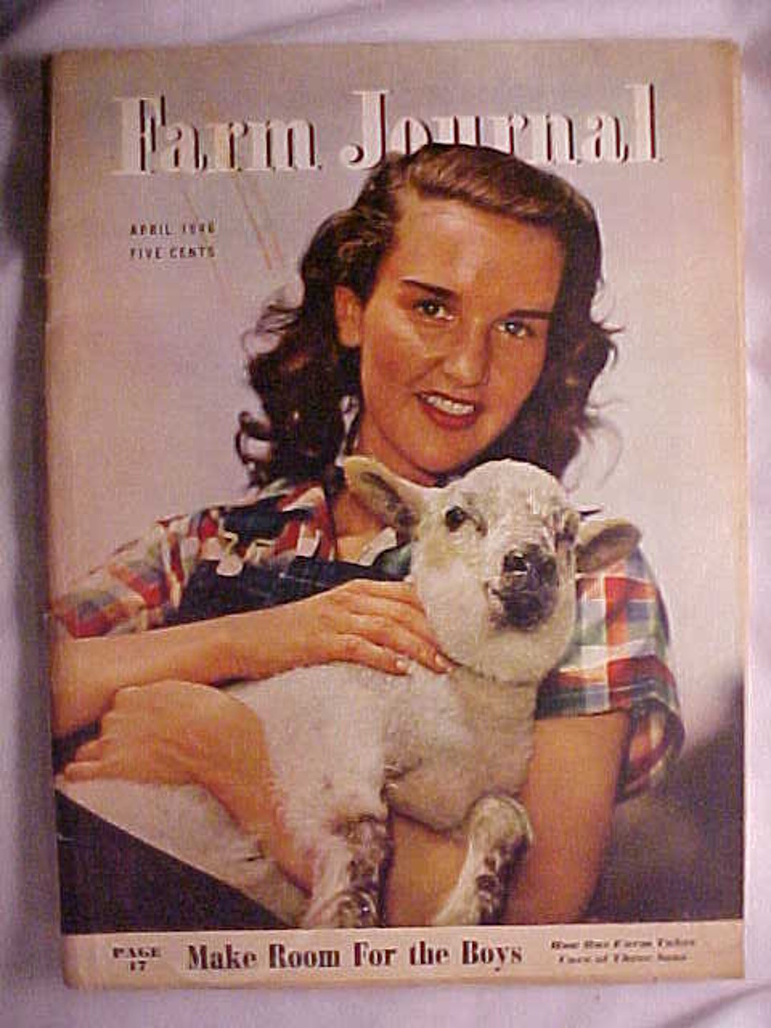 April 1946 Farm Journal & Farmer's Wife Magazine With Cover Art by ...