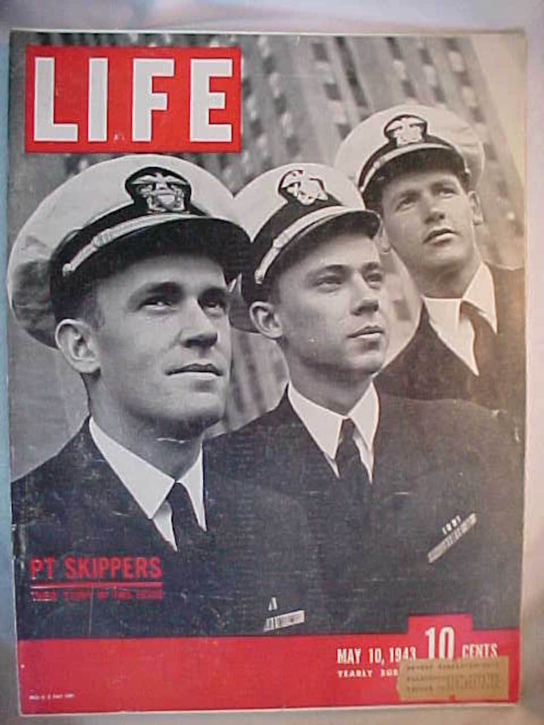 May 10, 1943 LIFE Magazine With PT Boat Skippers on the Cover Has 100 ...